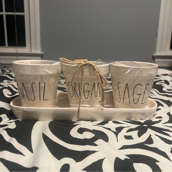 Rae Dunn | Other | Rae Dunn Planter Sage Oregano Basilbrand New | Poshmark